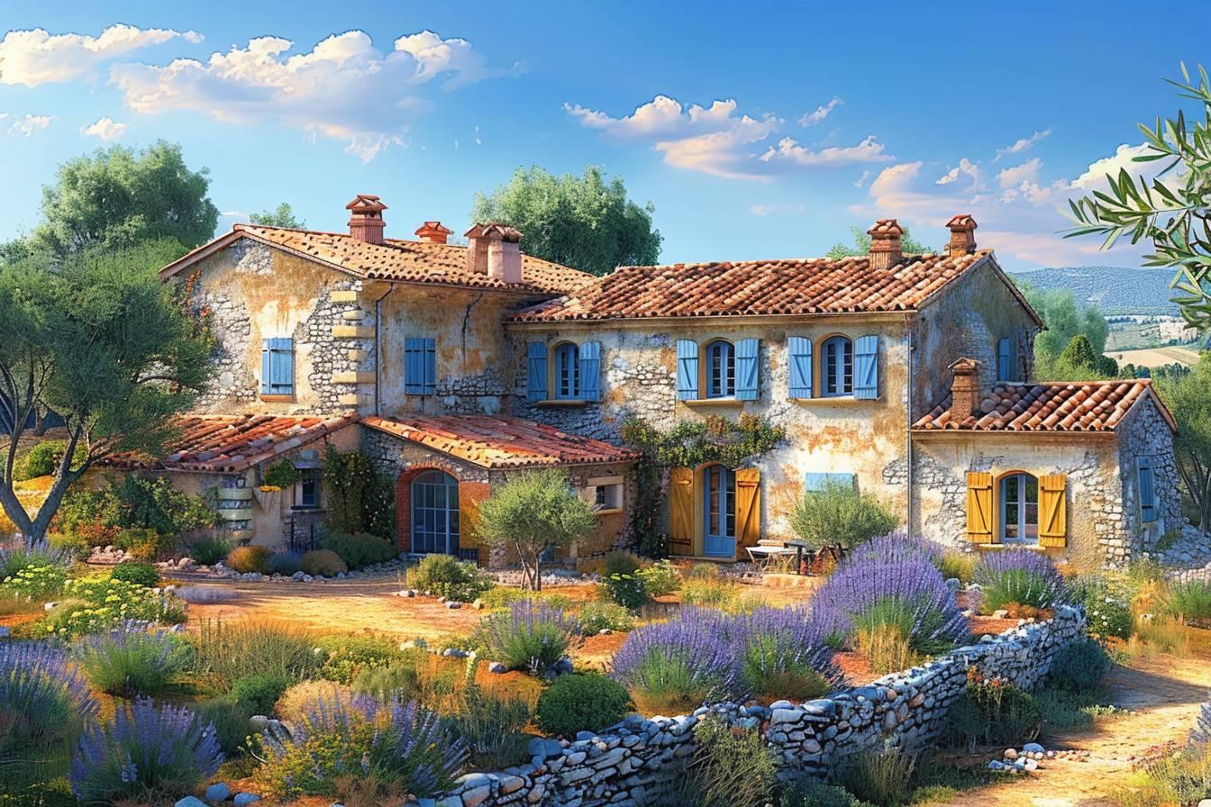 Maison provençale en U : inspirez-vous de ce style unique