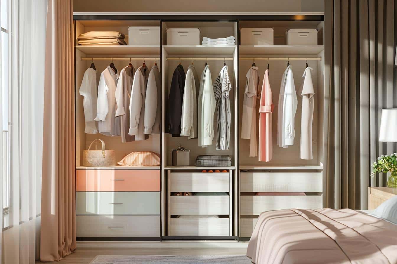 Profondeur garde-robe : astuces pour un rangement optimal