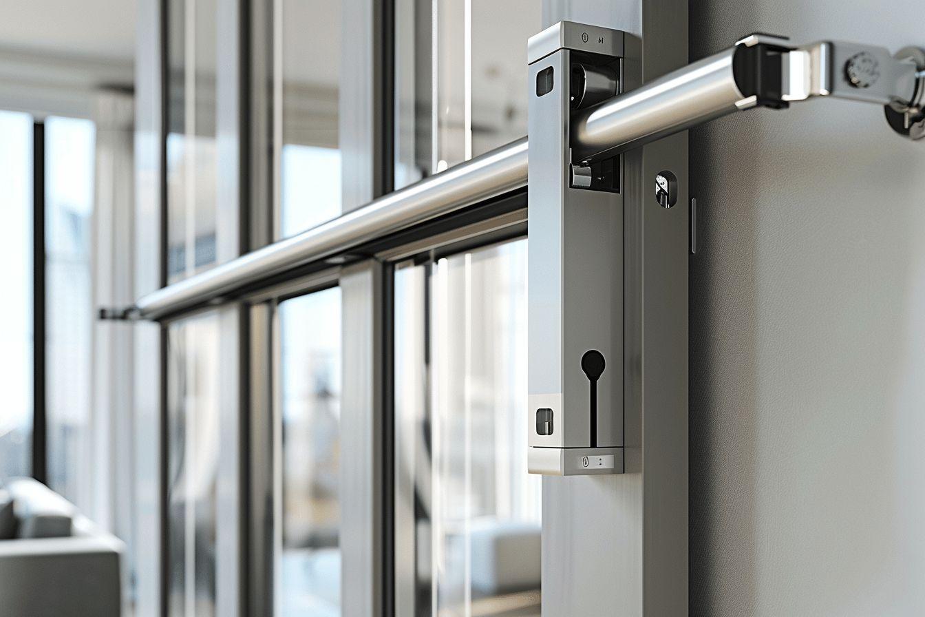 Optimisez l’espace : système de verrouillage pour porte coulissante