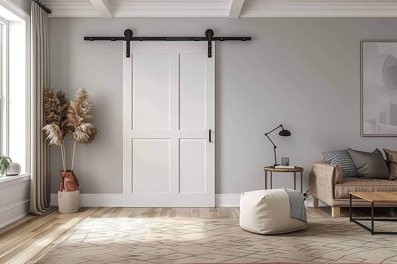Optimisez l’espace : porte coulissante recoupable Brico Dépôt