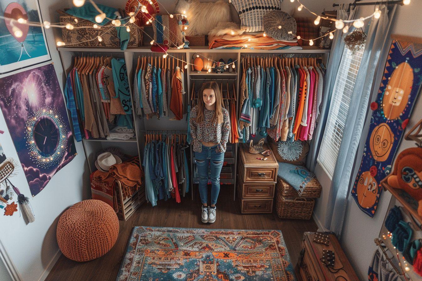 Dressing ado : créez un espace stylé et pratique