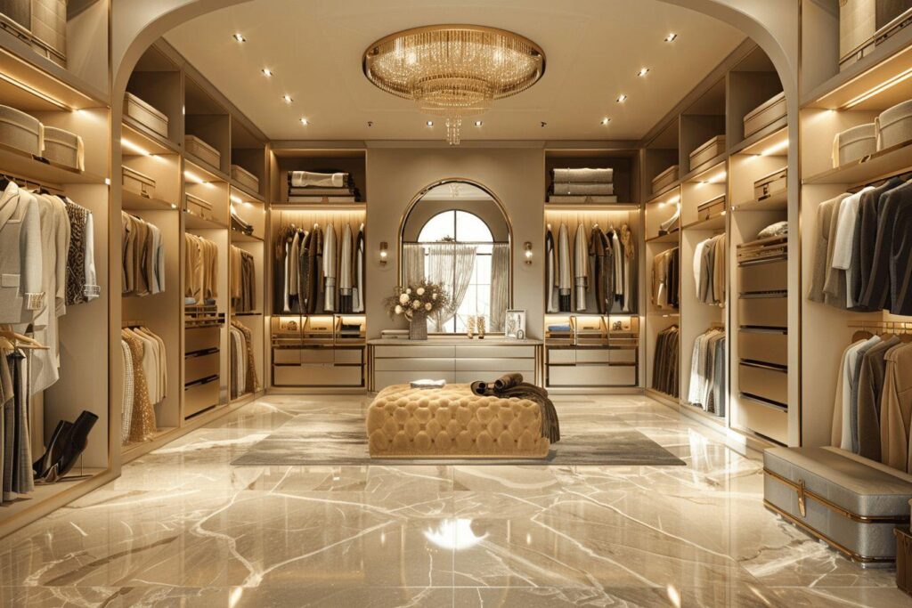 Dressing haut de gamme : sublimez votre espace avec luxe