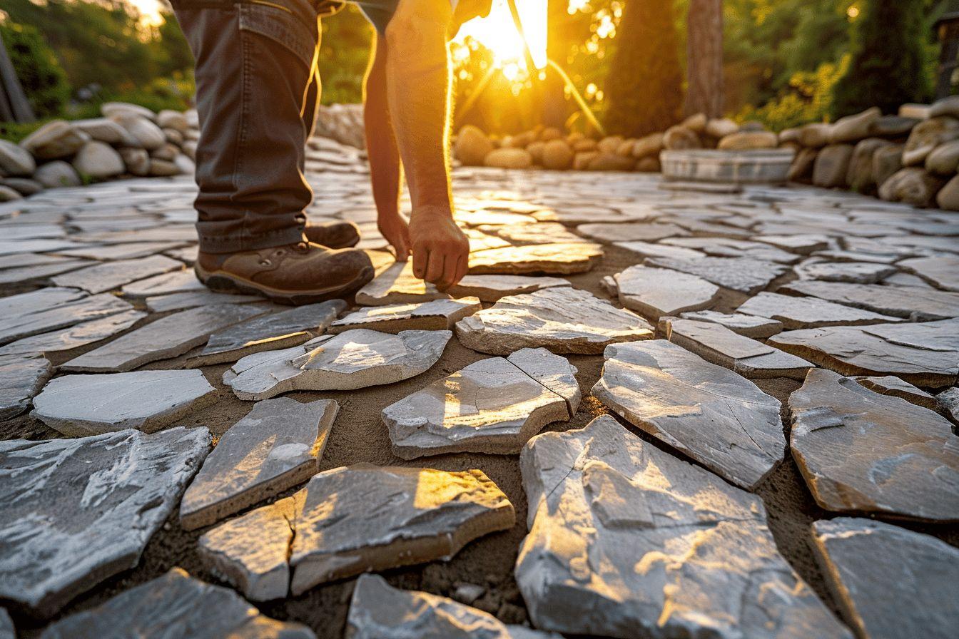 Pose en opus incertum : créez un sol esthétique et unique