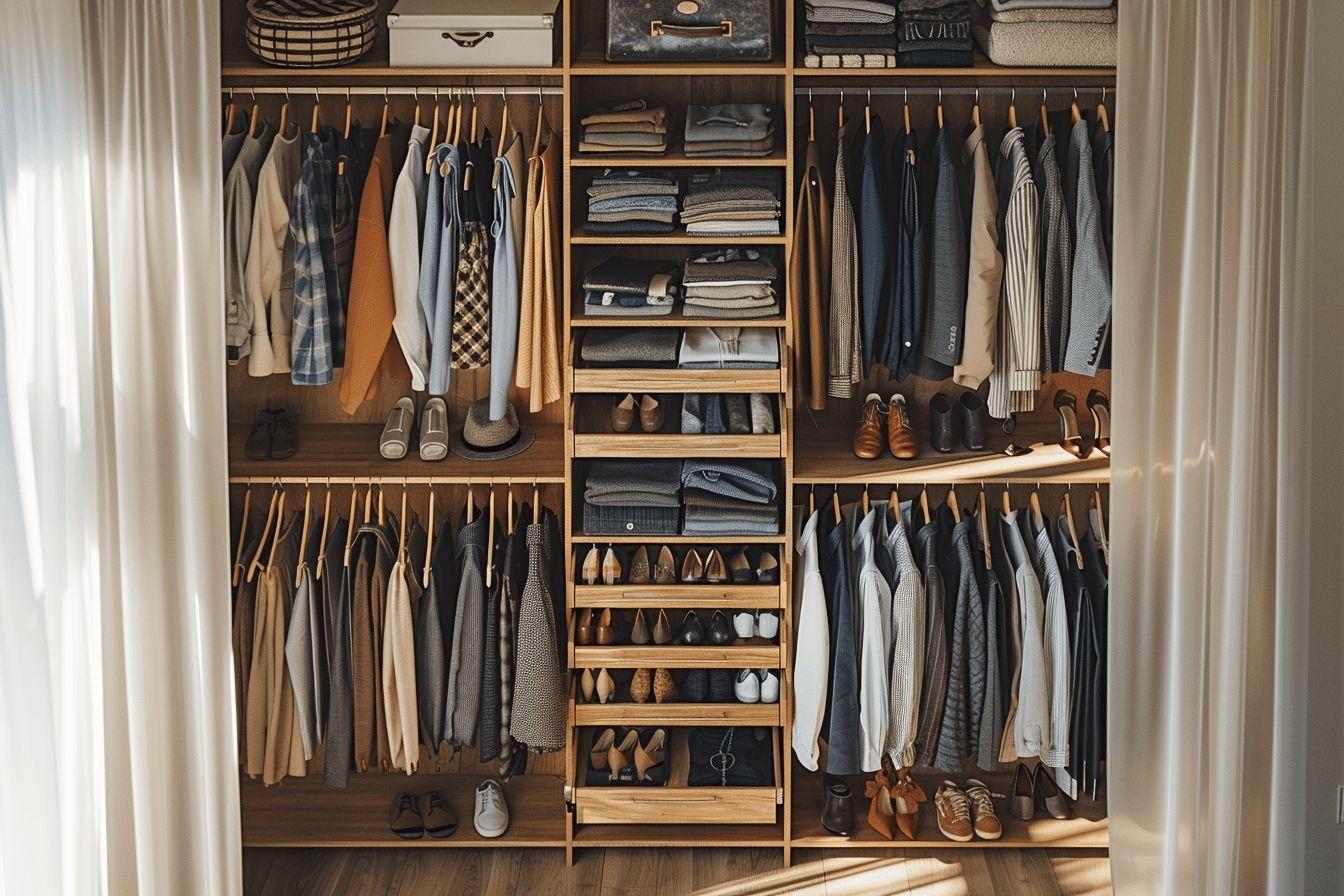 Optimiser dressing : gagnez en espace et en élégance