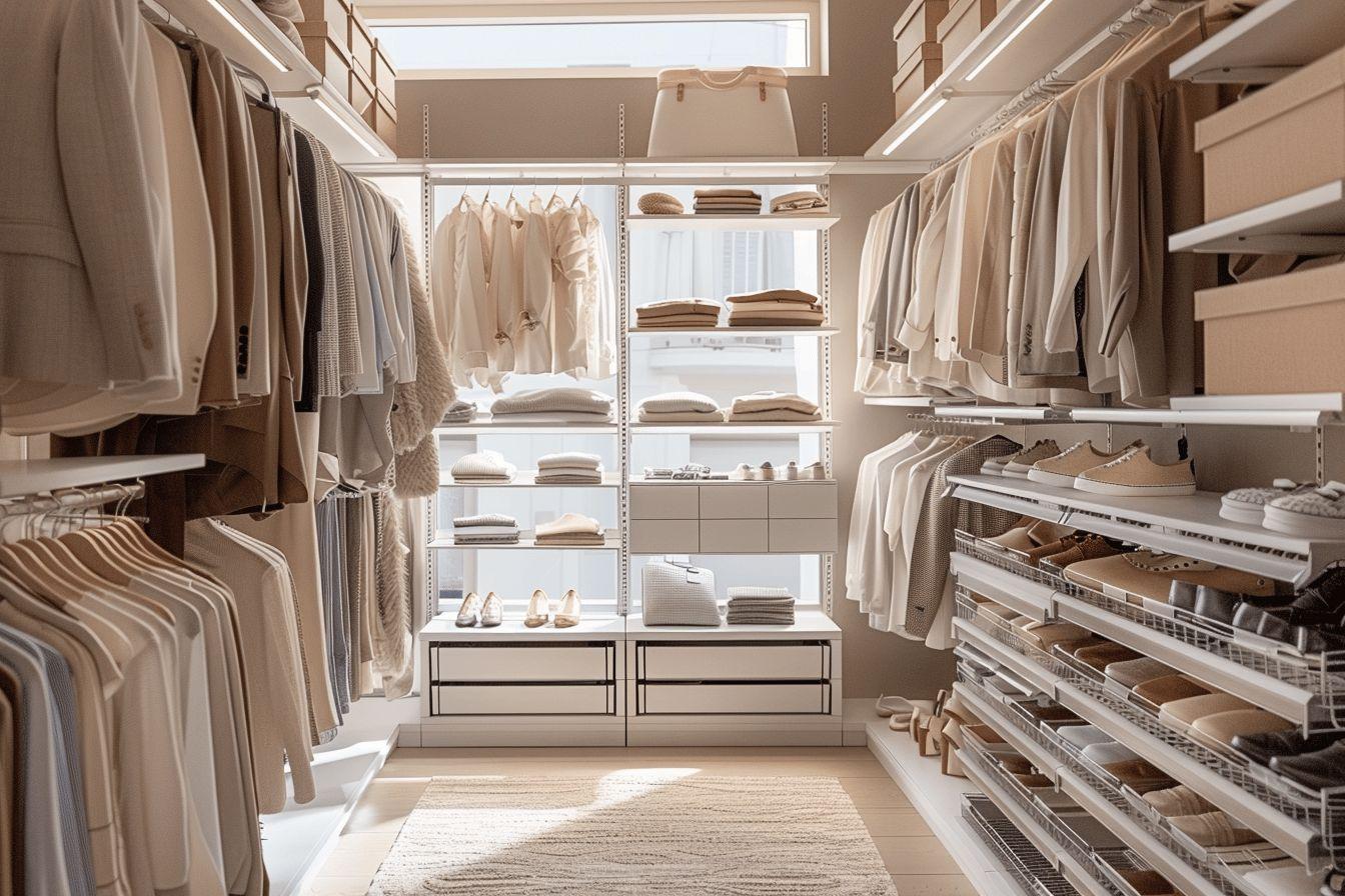 Dressing cagibi : optimisez l’espace avec style