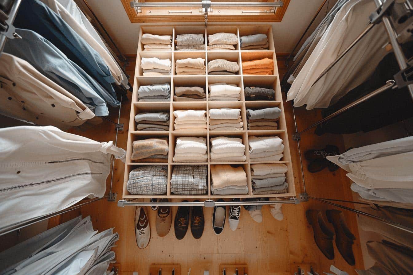 Penderie télescopique : optimisez votre espace facilement