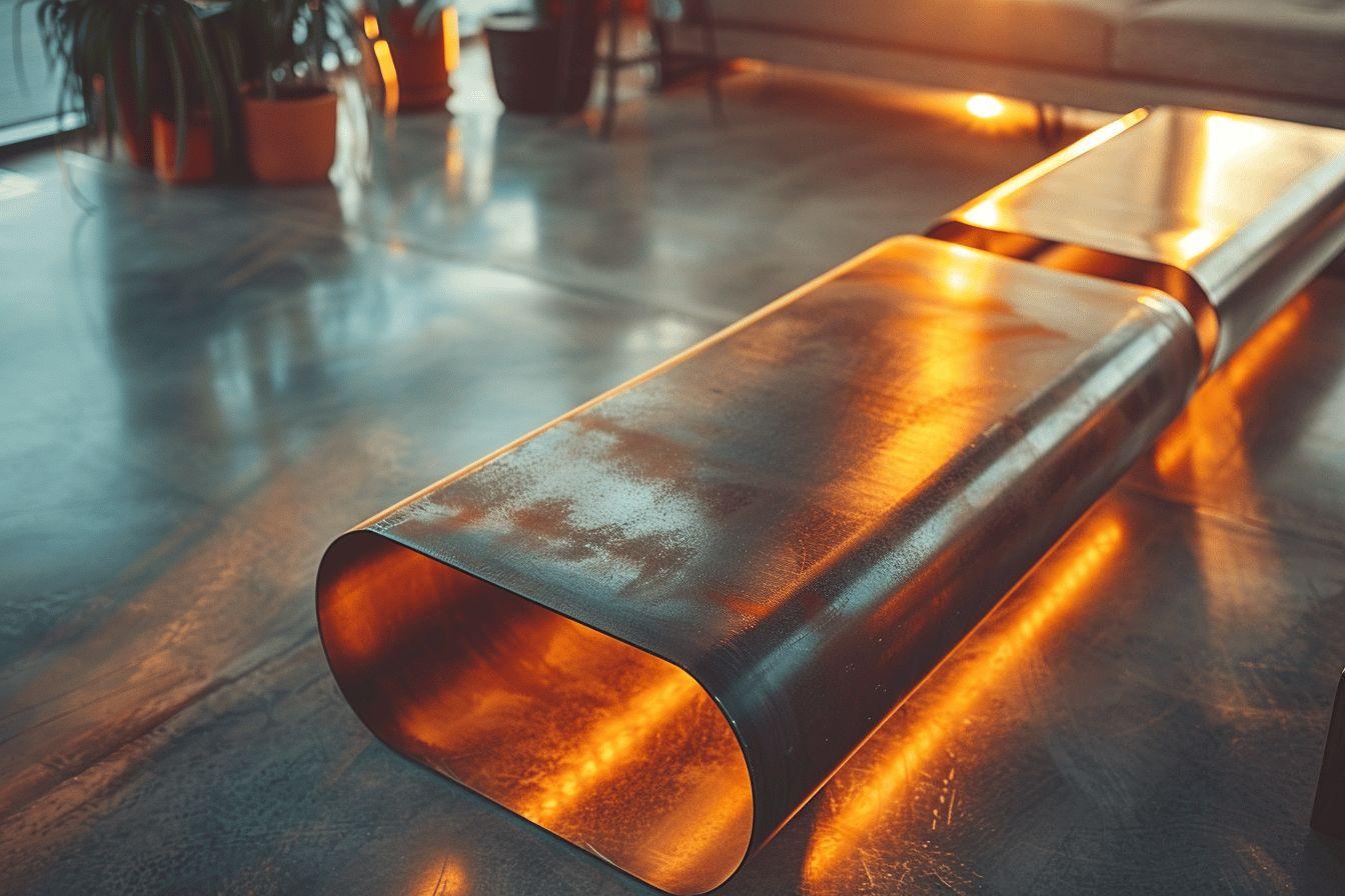 Tube acier : Transformez votre intérieur en chef-d'œuvre