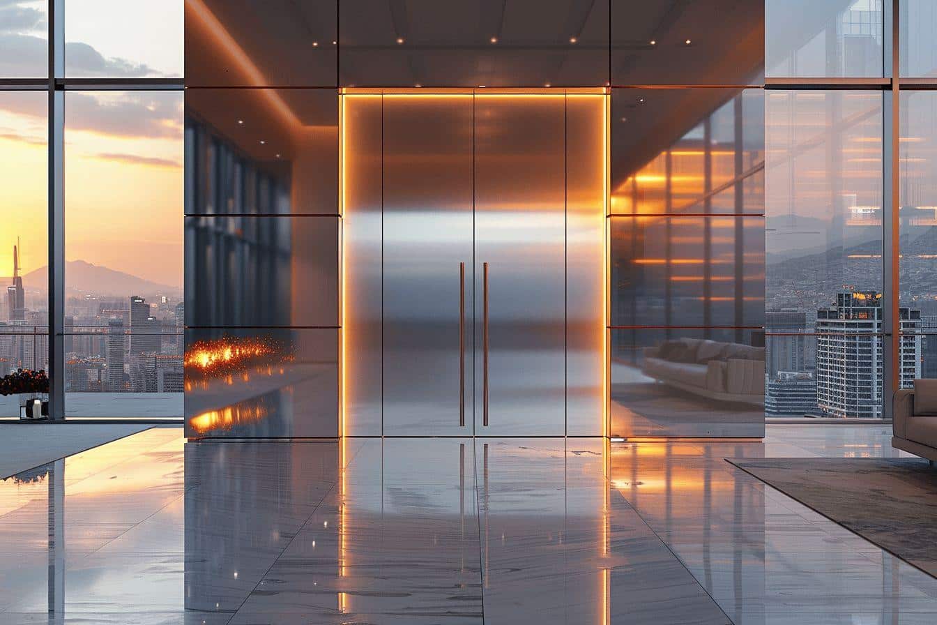 Sublimez votre intérieur avec des portes pivotantes élégantes